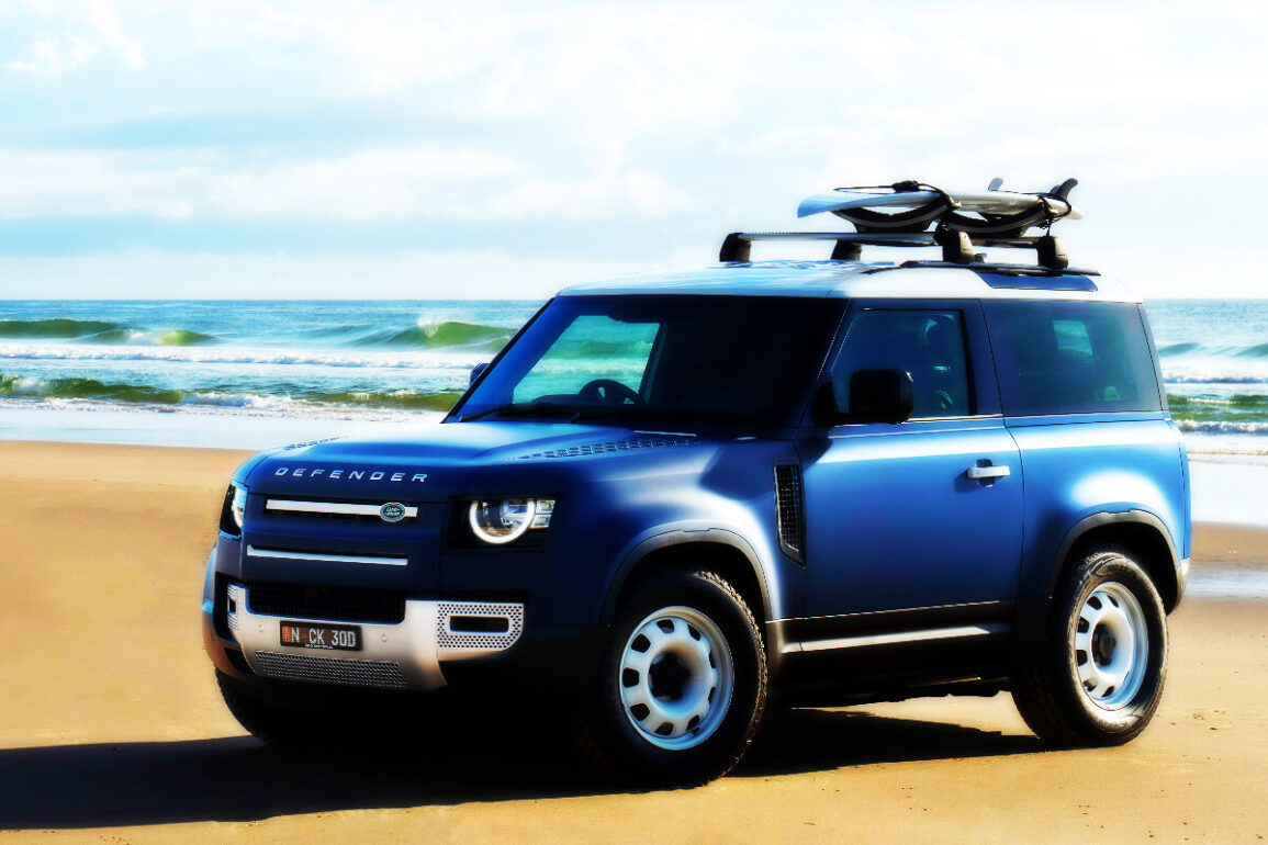 Defender designed for ‘endless’ surfing safari | cars4starters
