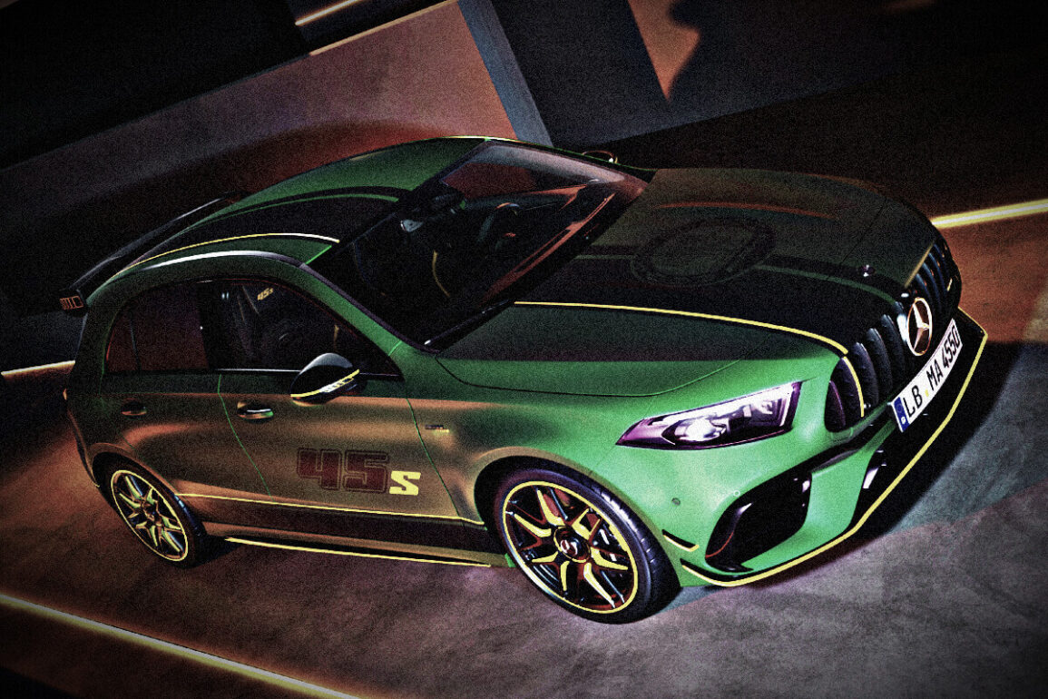 More flash and dash for AMG A 45 | cars4starters